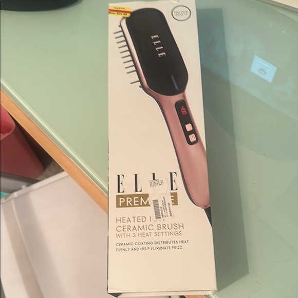 Elle | Accessories | New Elle Premium Black And Gold Ceramic Brush ...